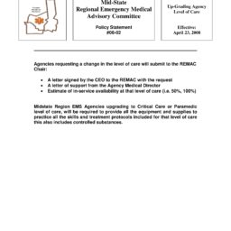 Policy Statements | Midstate EMS