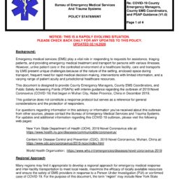 Policy Statements | Midstate EMS